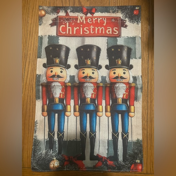 Holiday | New Winter Garden Flag Merry Christmas Nutcracker 12 X 18 ...